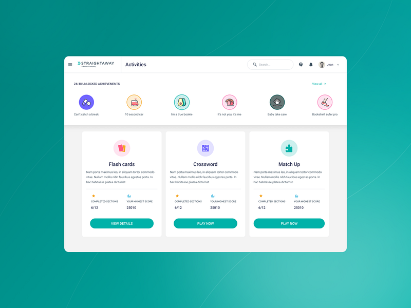 Progress UI designs, themes, templates and downloadable graphic ...