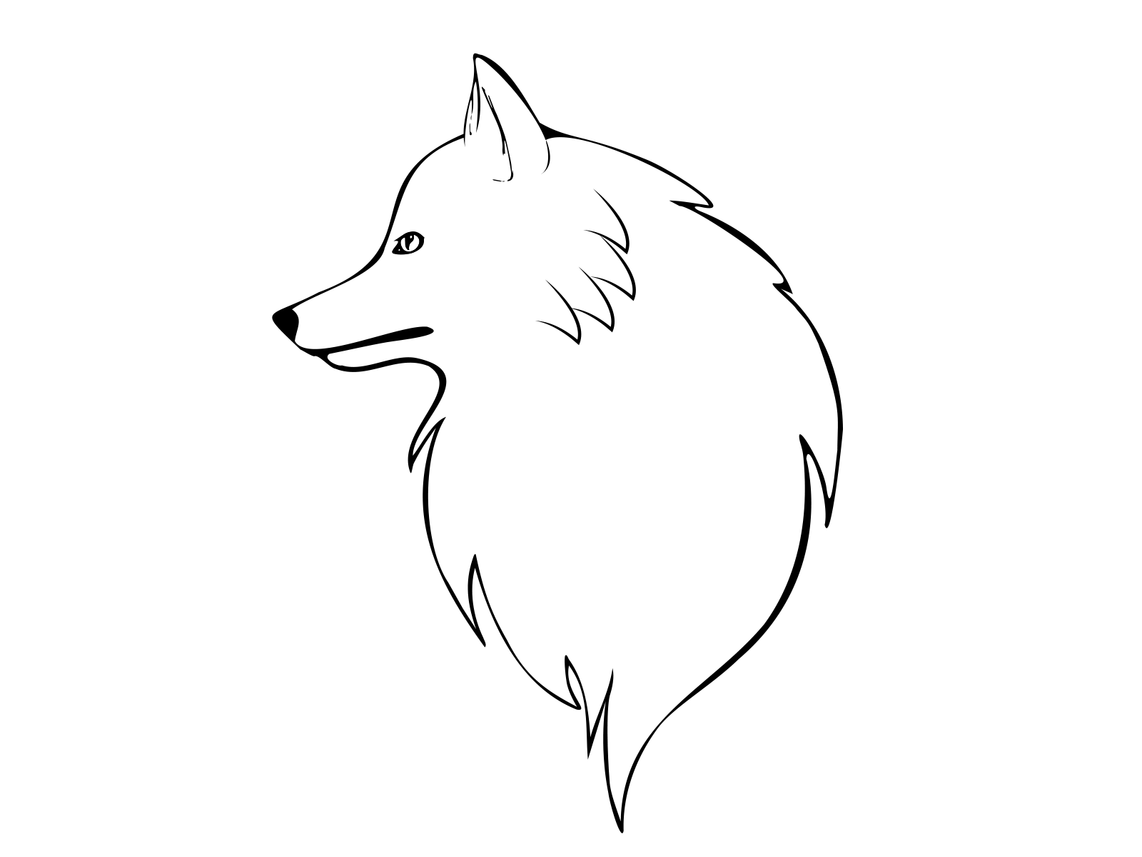 Iron Wolf (700th birthday of Vilnius) by Karolina on Dribbble