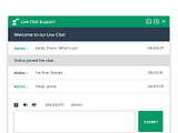 Live Chat UI by Fauzdar Ravindra on Dribbble
