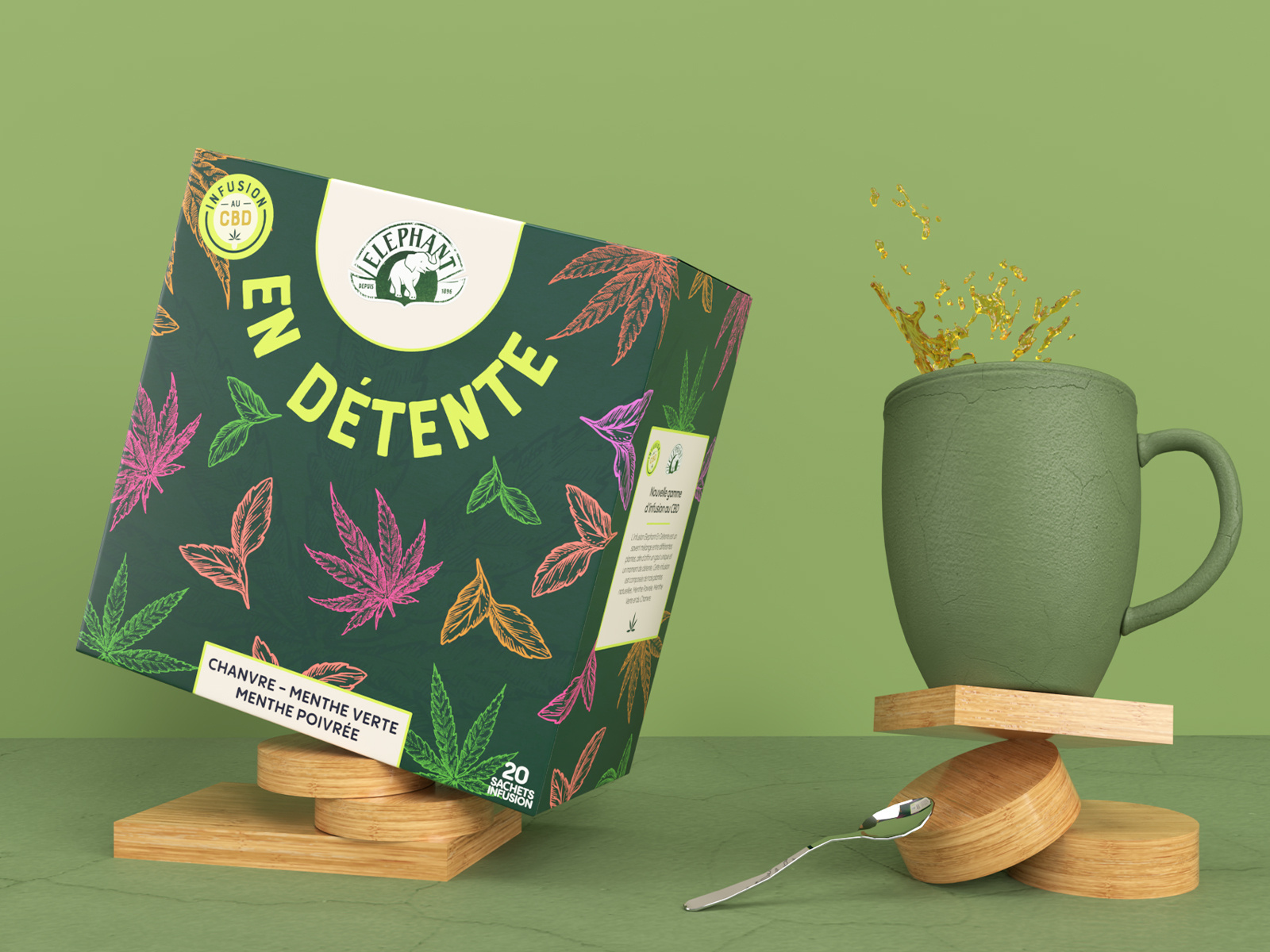 Elephant CBD Project by Antoine_Vidal on Dribbble