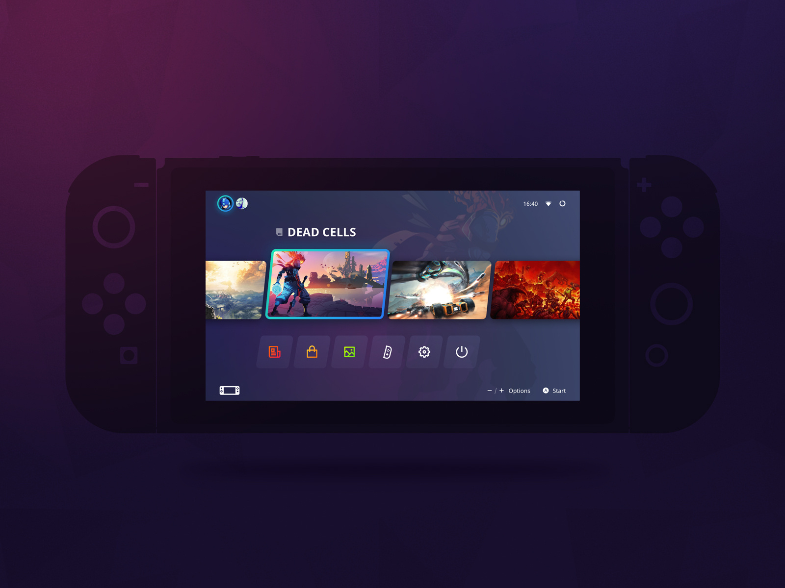 Switch UI Redesign Concept by Maurice Geßwein on Dribbble