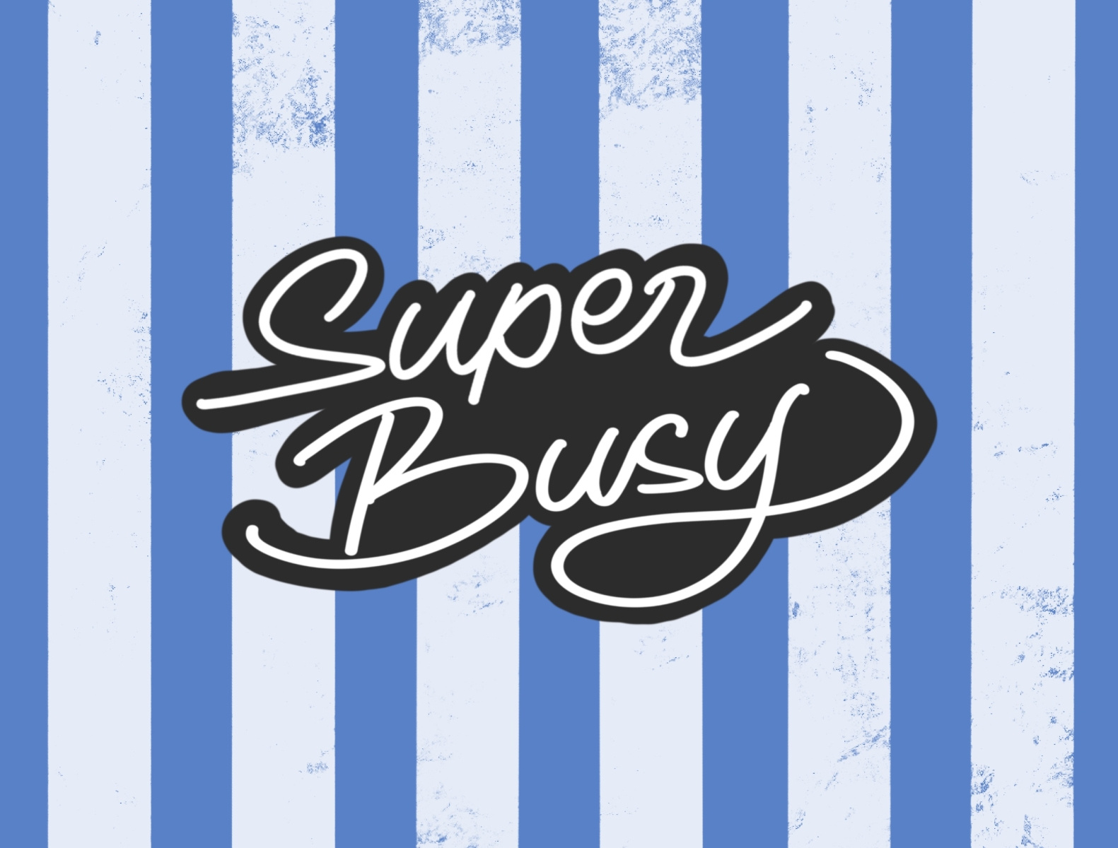 SUPER BUSY LETTERING ‘ by Ahmad Rafael on Dribbble