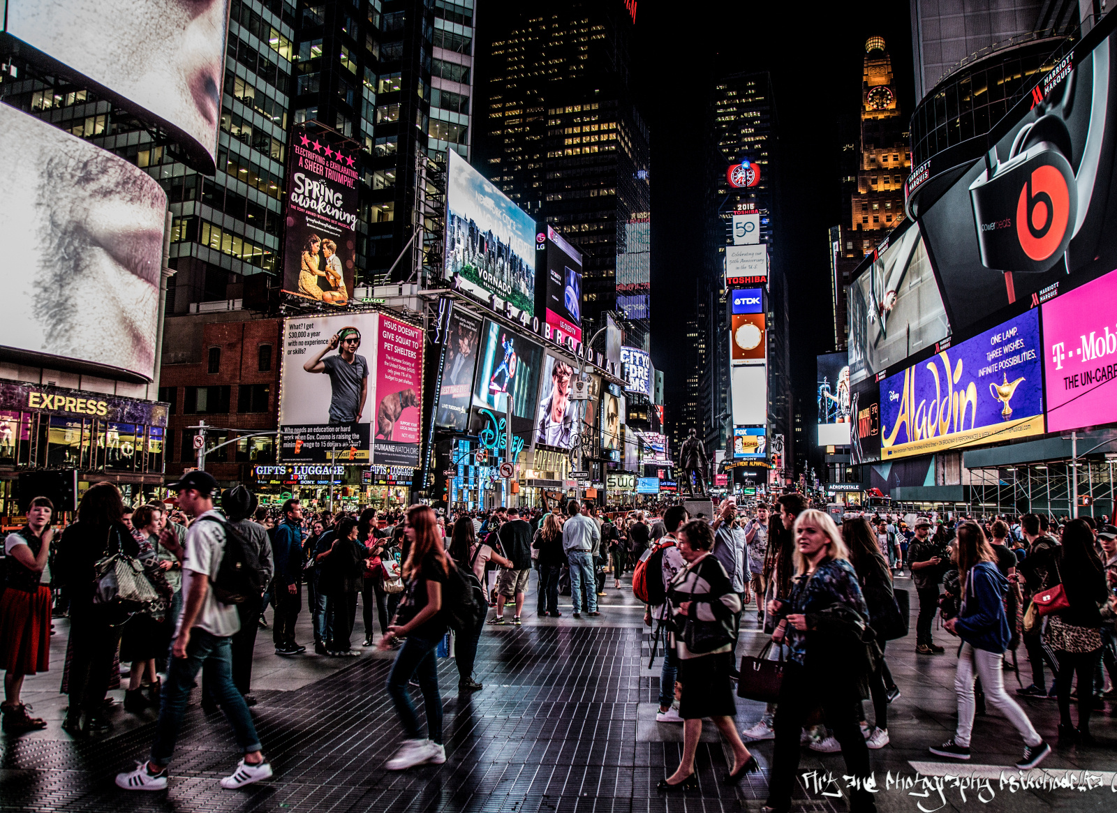 Time Square 7 by Alexander Rosales on Dribbble