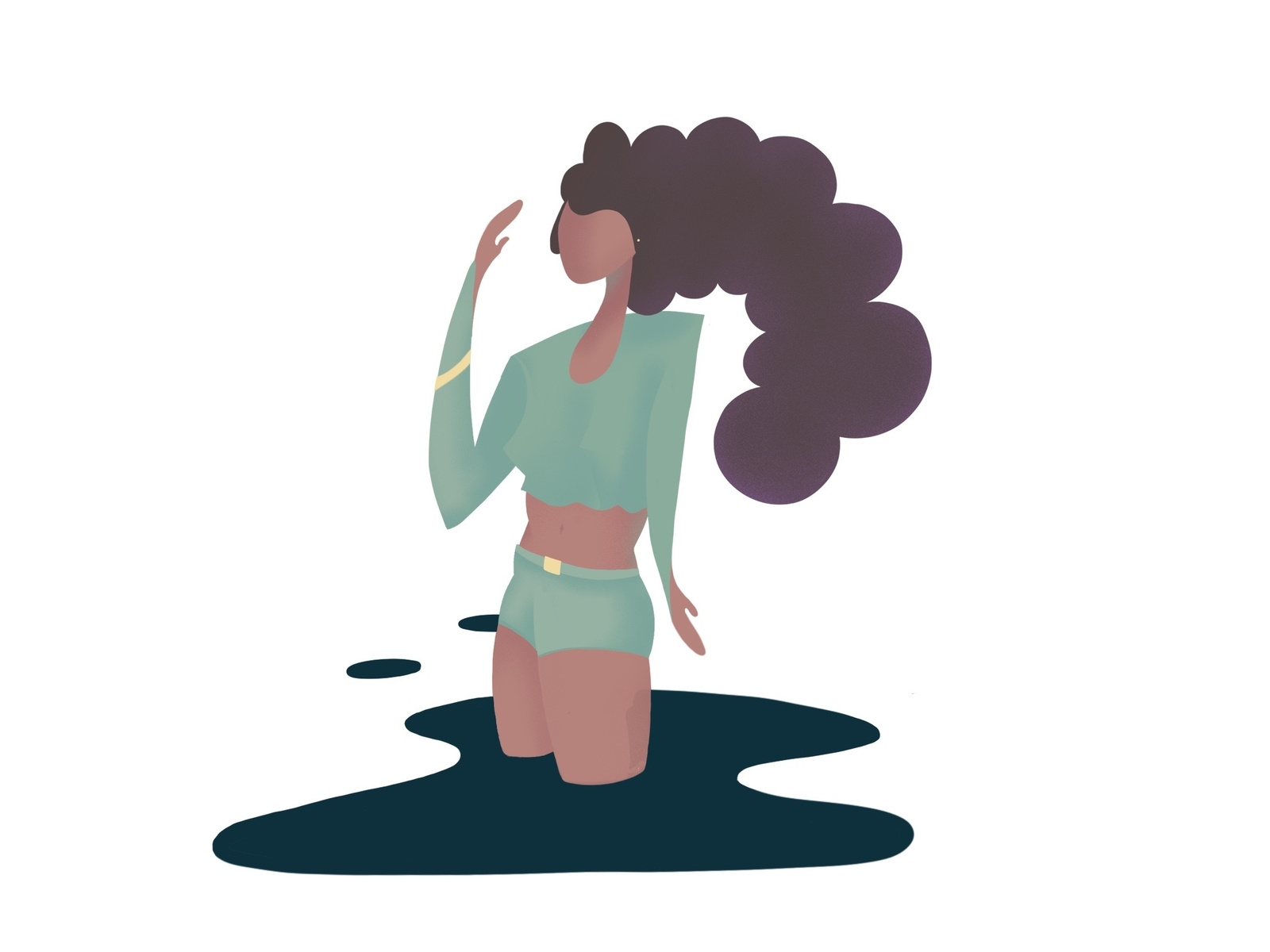 Simple character illustration by WIll H McMahan on Dribbble