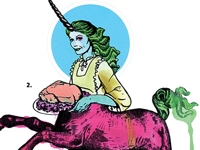 Centaur Zombie Unicorn by briana on Dribbble