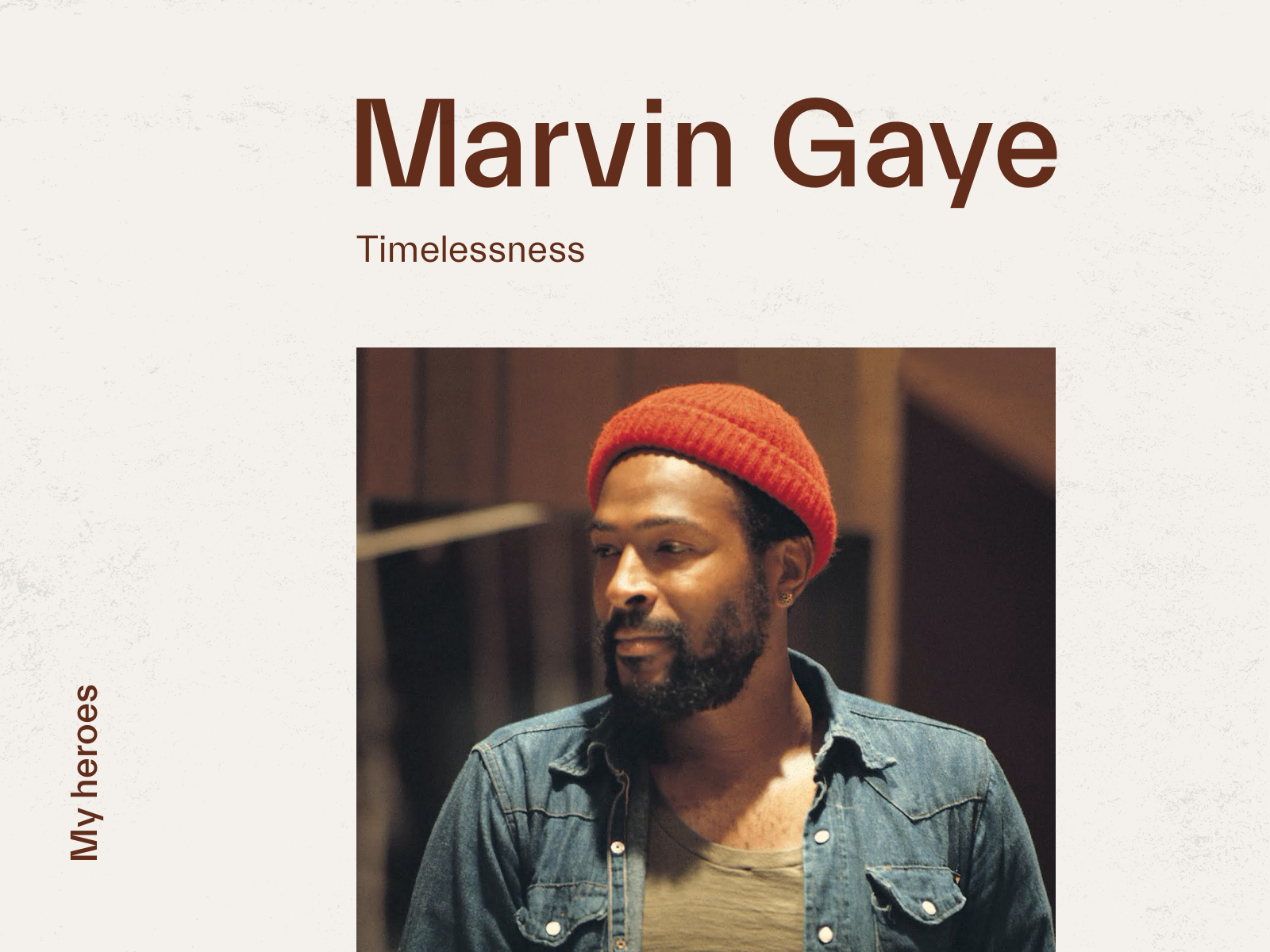 MY HEROES #10 MARVIN GAYE by bram naus on Dribbble