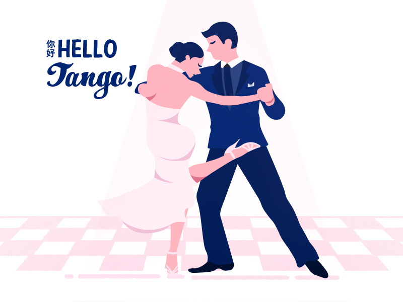 Hello Tango by patricehung on Dribbble
