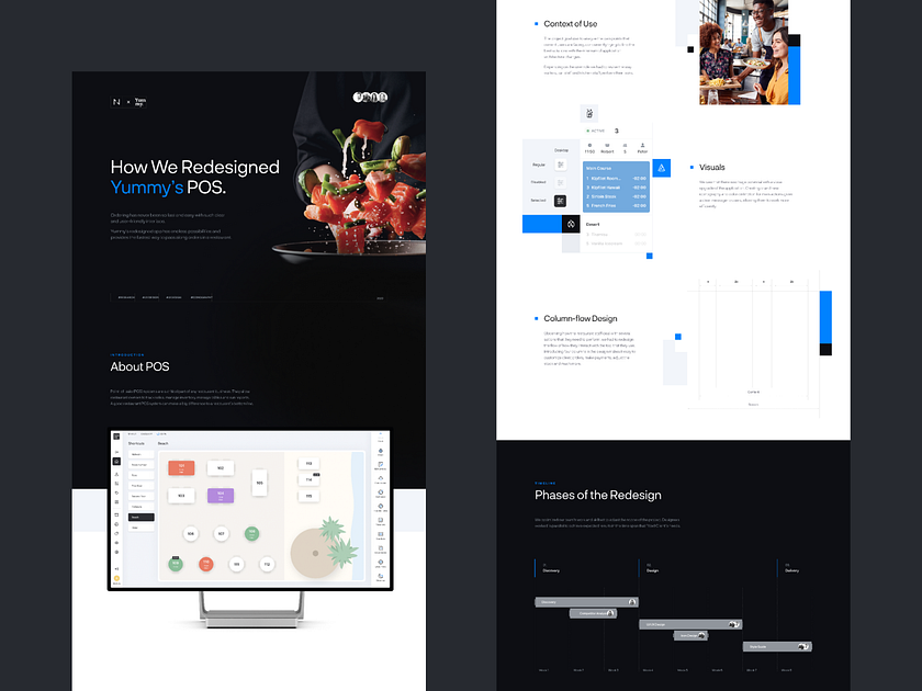 Yummy POS redesign - case study by Jakub Garczyński for Netguru on Dribbble