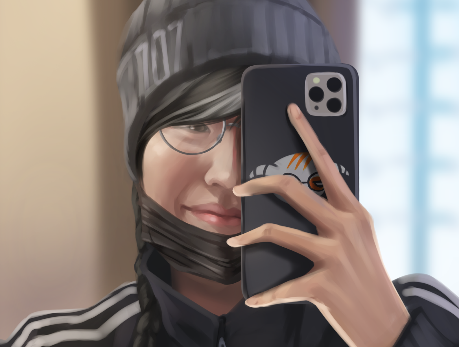 Hibana (R6S) fanart by Philips on Dribbble