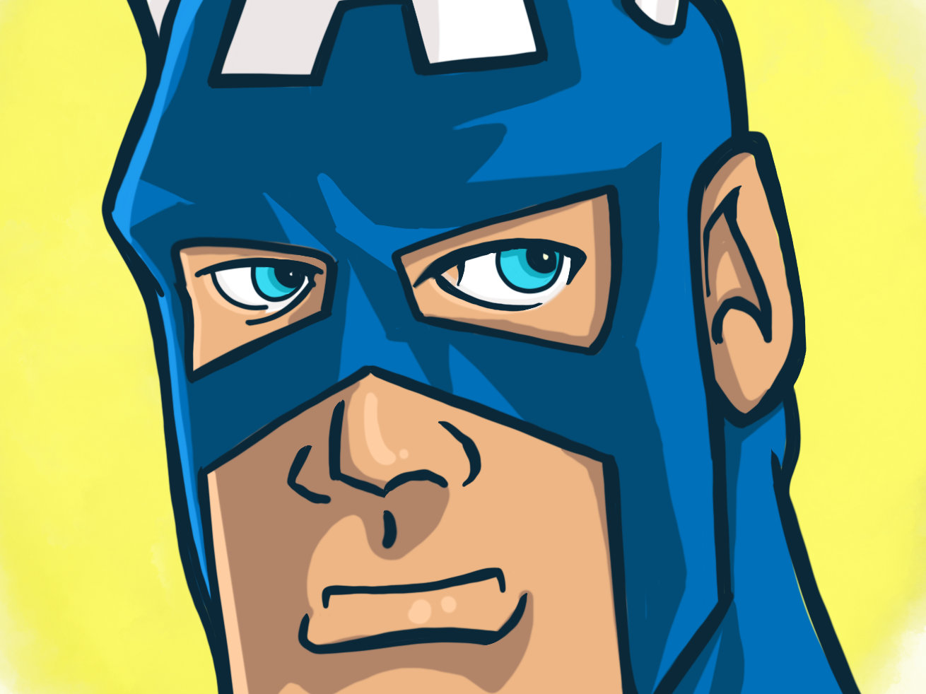 Captain America by Johnny Martinez on Dribbble