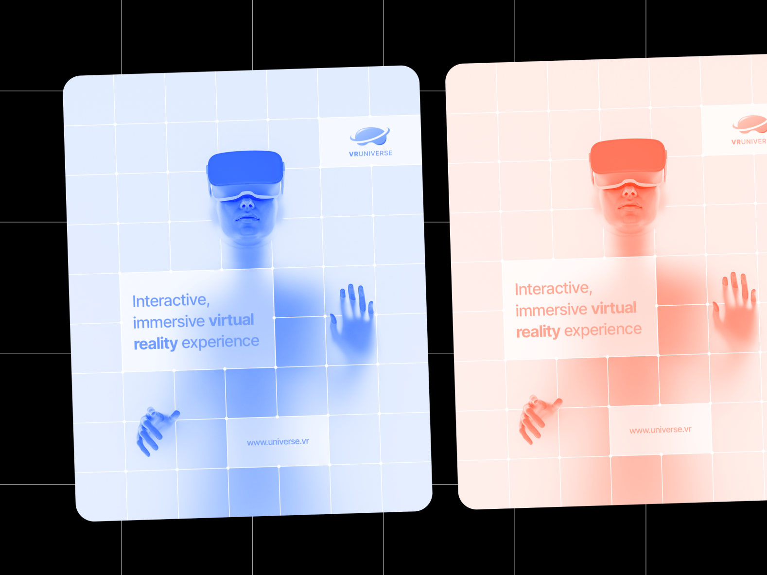 VR Social Media Poster Ad Design by Kosta on Dribbble