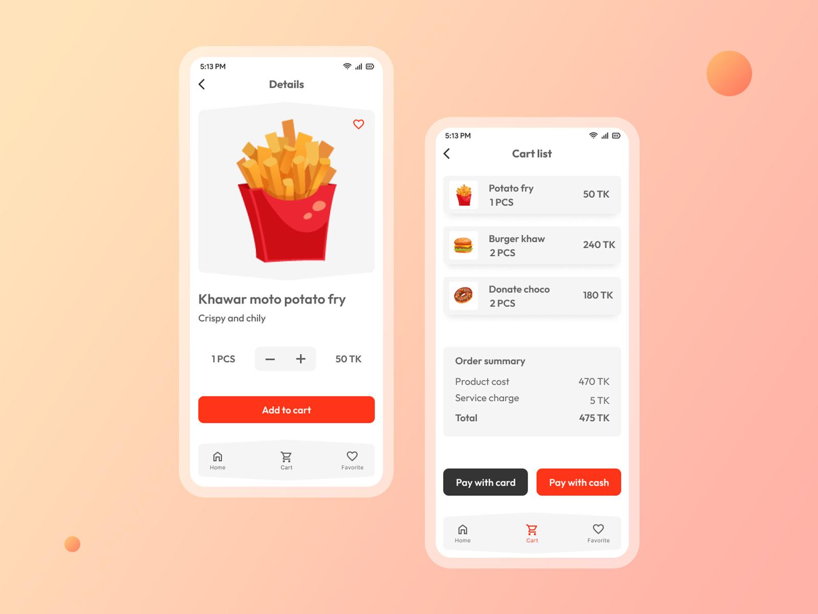 Café Meal Ordering Process By Sazidur Rahman On Dribbble