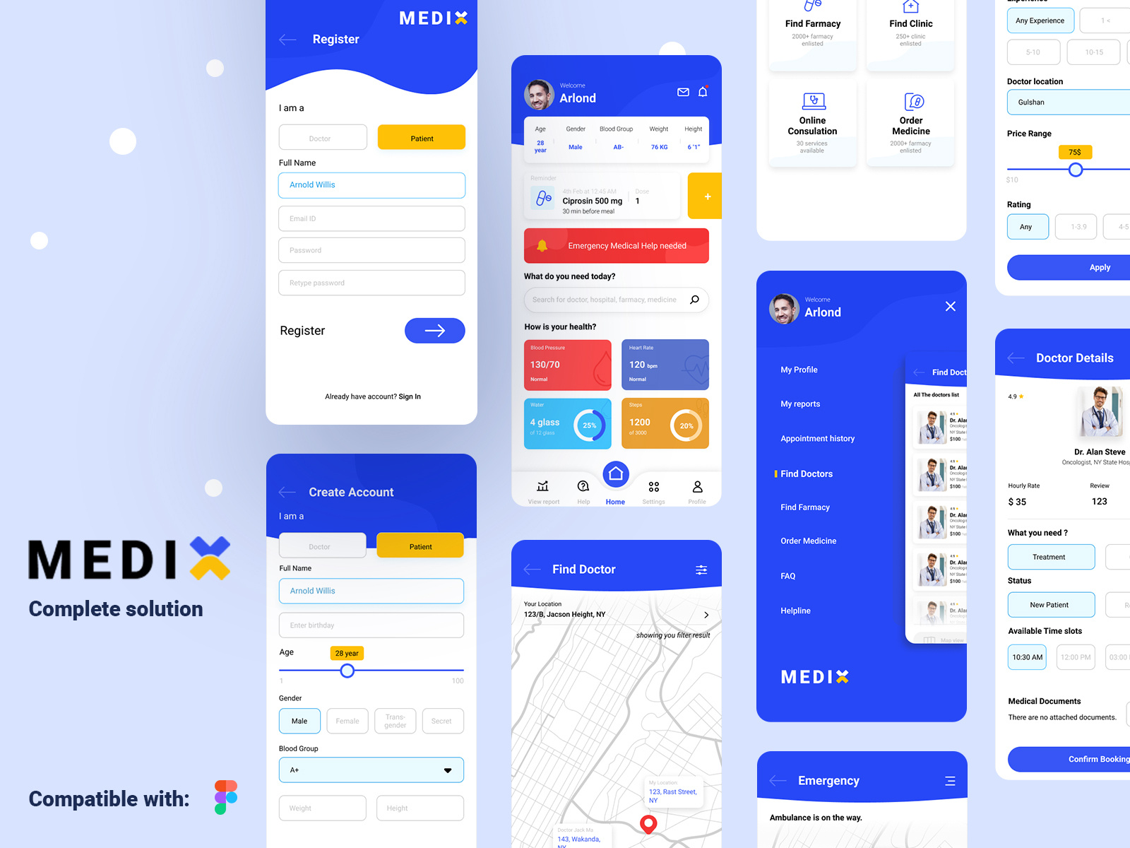 Medix App by Yeasir Ahmed on Dribbble