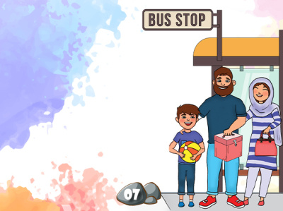 Illustration Design by Syed Taha Bin Tariq on Dribbble