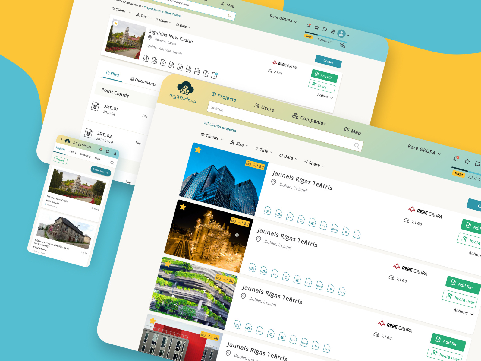 Platform design by Inna on Dribbble