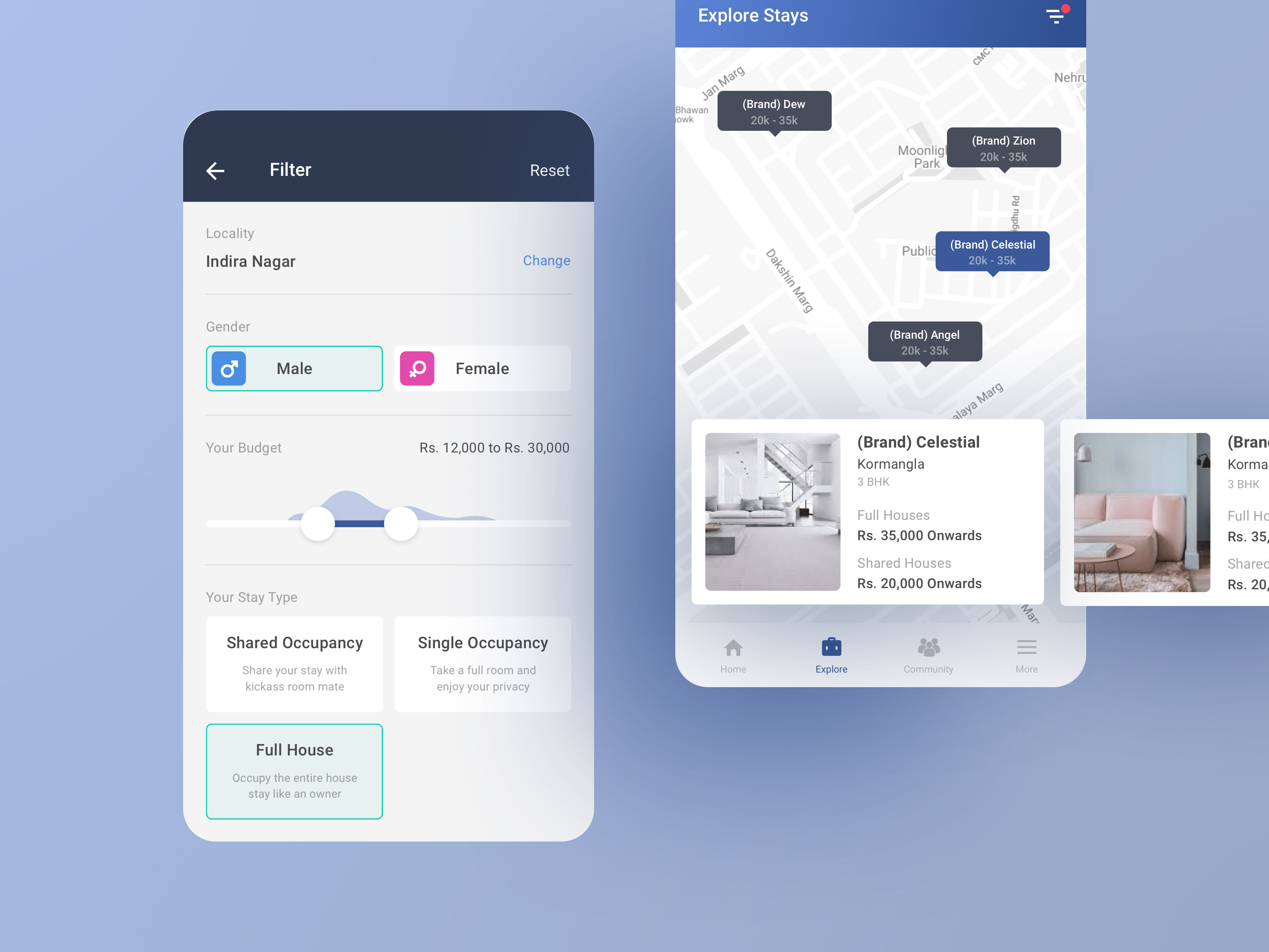 Filter & explore by Atul Khola on Dribbble