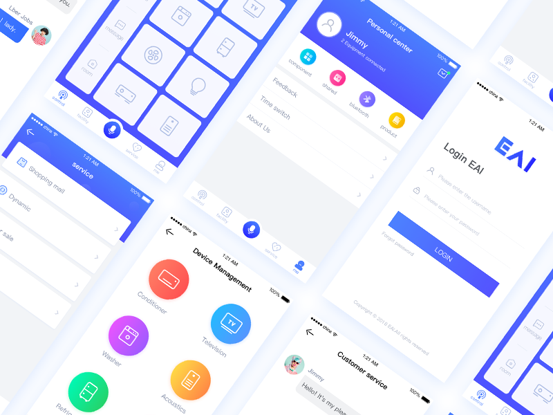 AI remote control APP by Orone Design on Dribbble