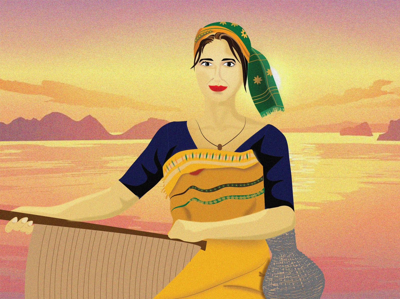 Bodo Girl by Sasanka Saikia on Dribbble