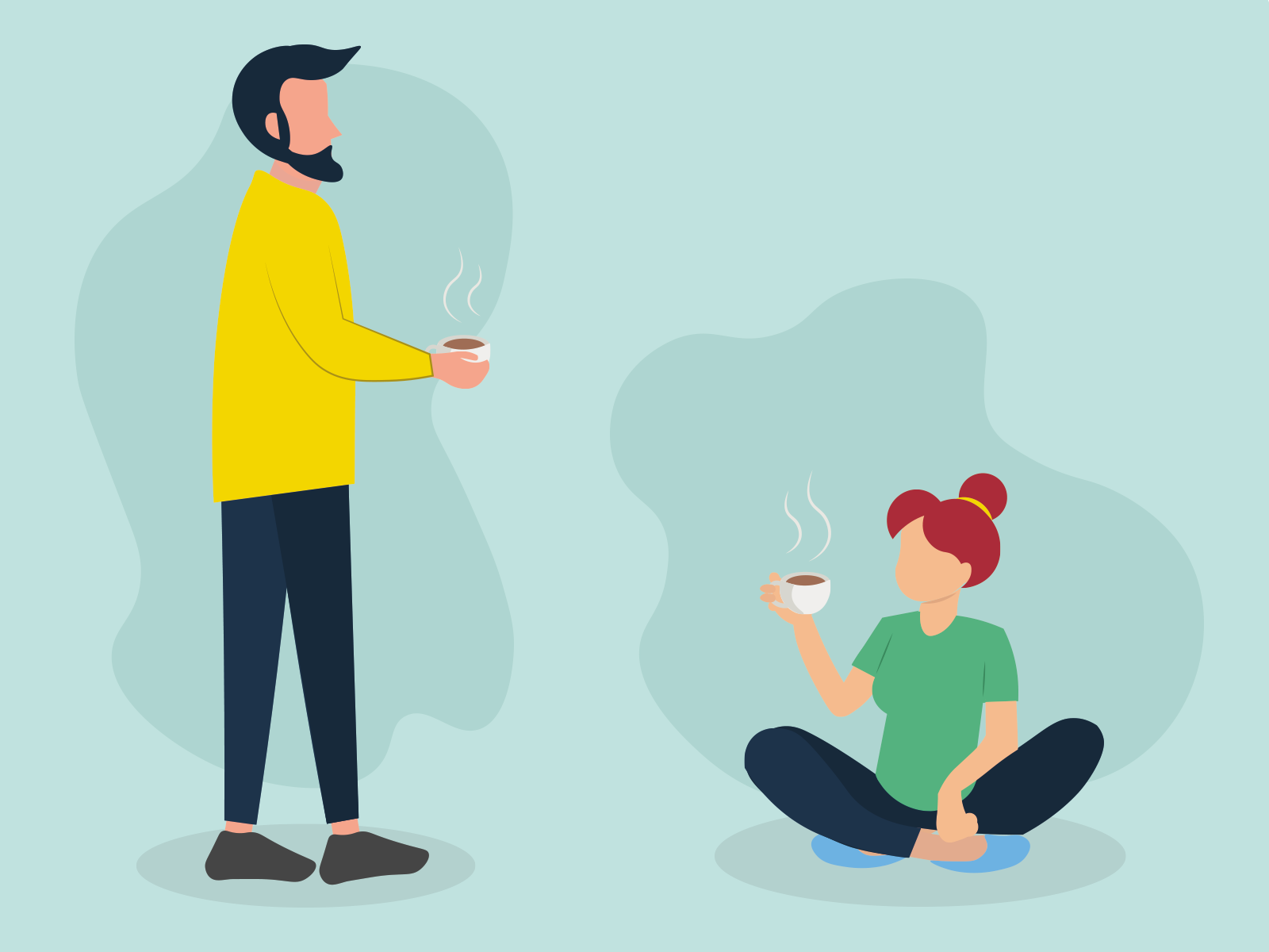 Tea Break by Harriet Leech on Dribbble