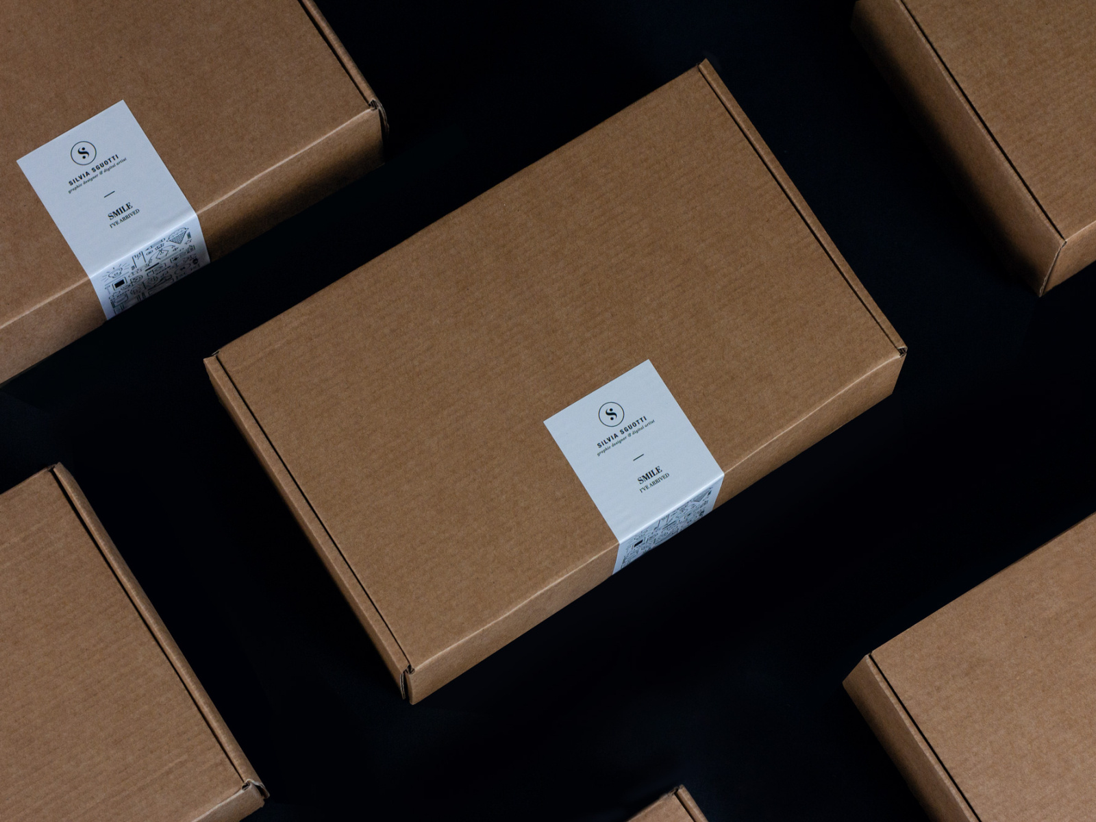 Self Branding | Portfolio Gift Box Details 2 by Silvia Sguotti on Dribbble