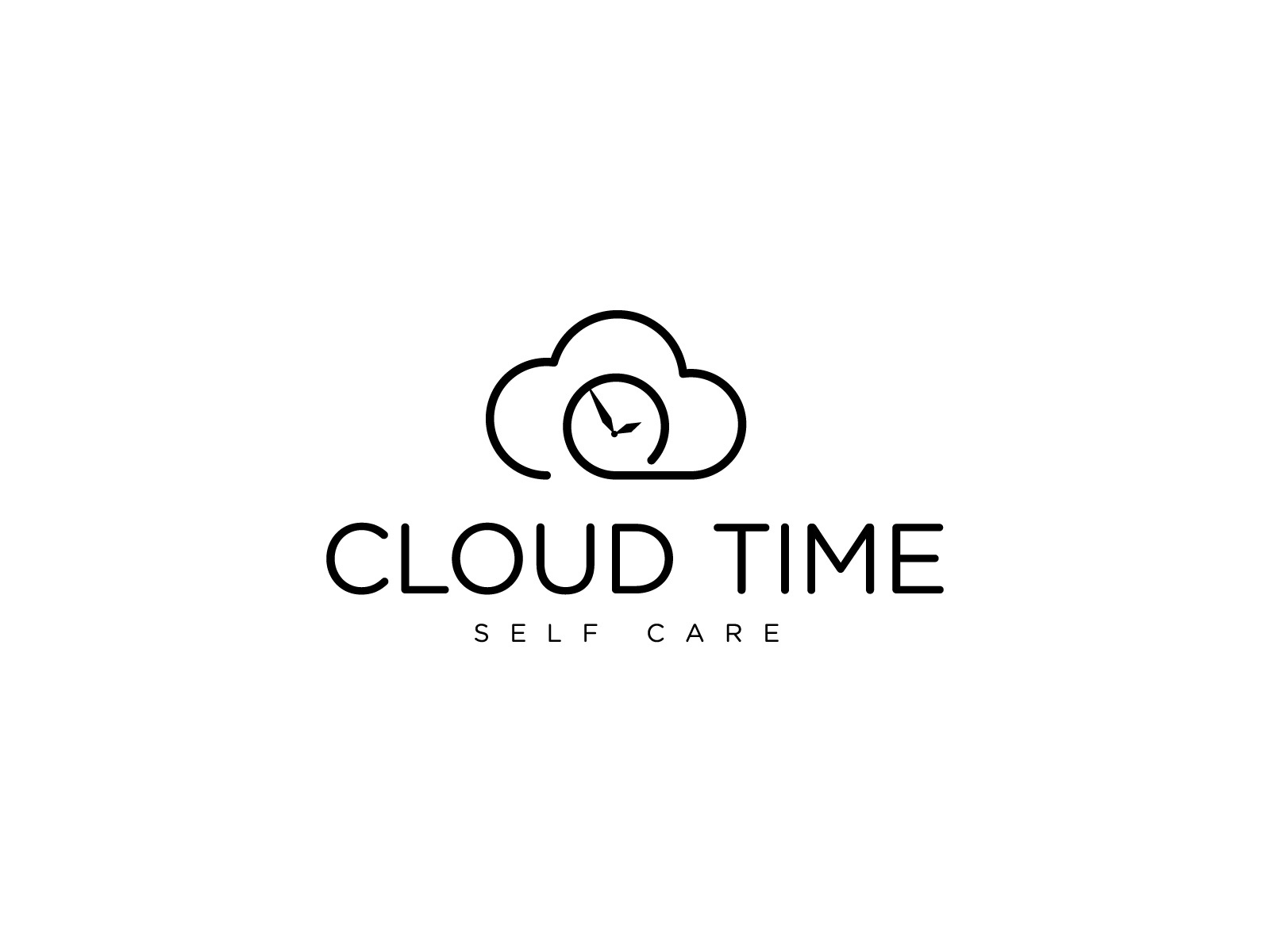 Cloud Time Logo by waluyo on Dribbble