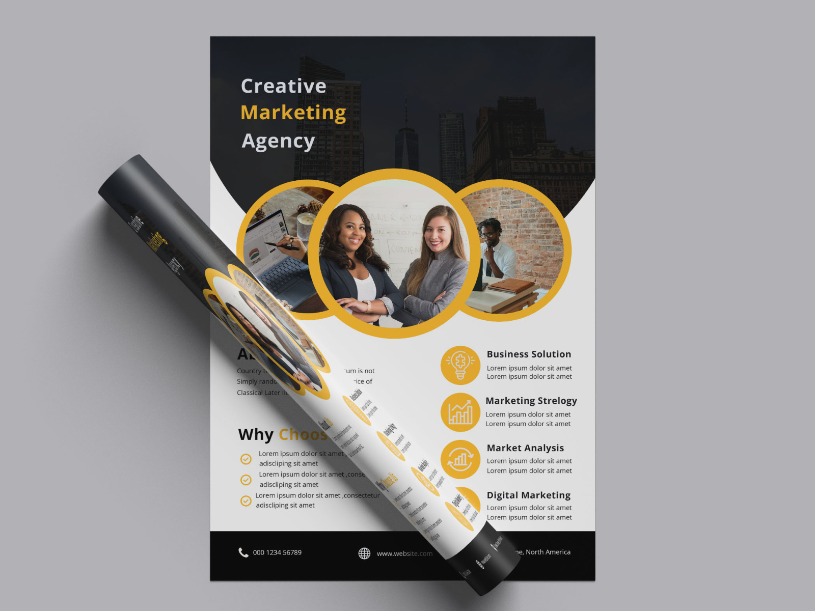 Flyer Design by Masuda Maya on Dribbble