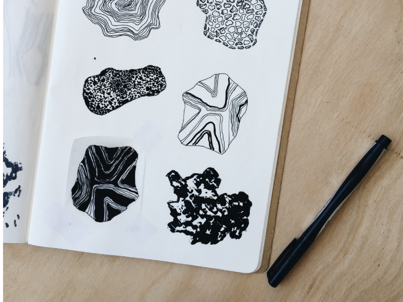 Kentucky State Rock Studies by Stevie Morrison on Dribbble