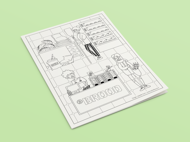 Coloring Page by Isabelle Oud on Dribbble