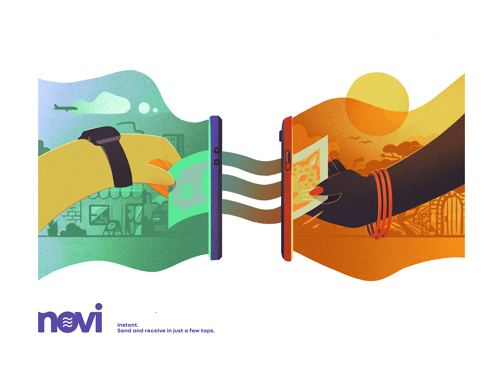novi illo style exploration by Eddie Lobanovskiy for Unfold on Dribbble