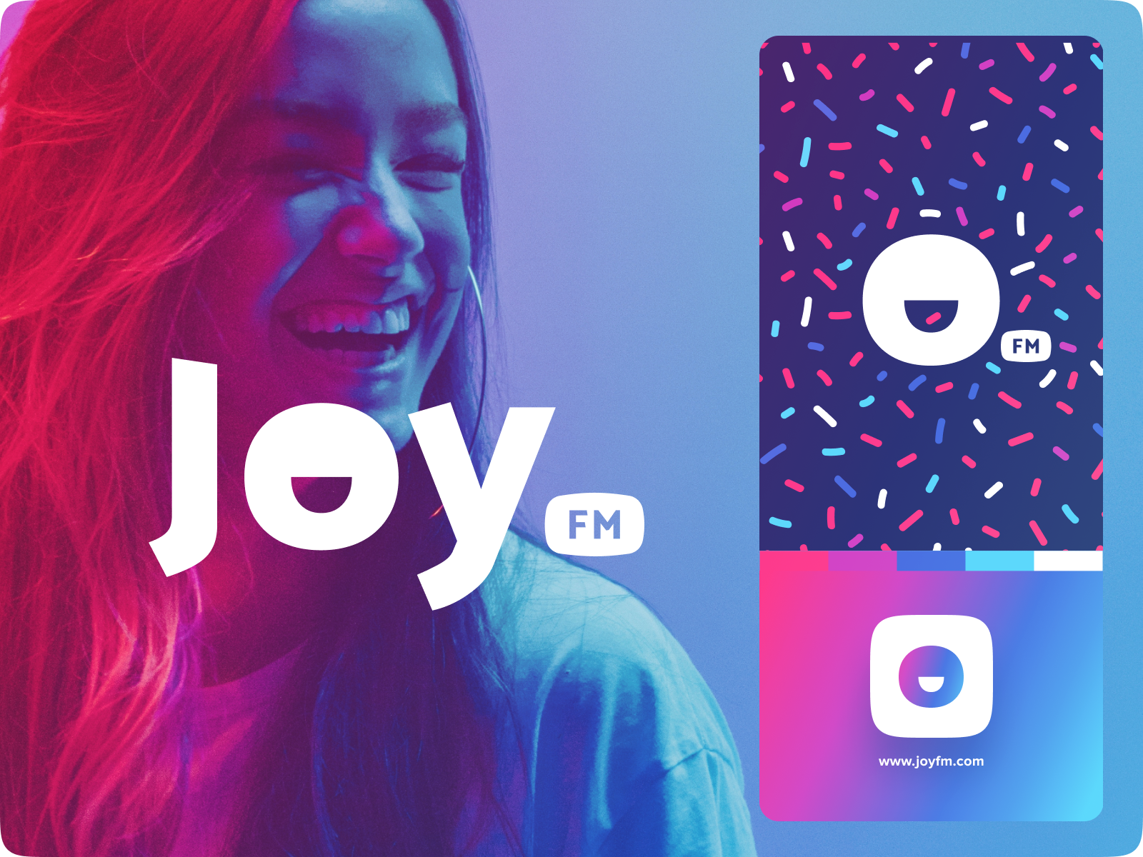 Joy.fm 🎉 by Eddie Lobanovskiy on Dribbble