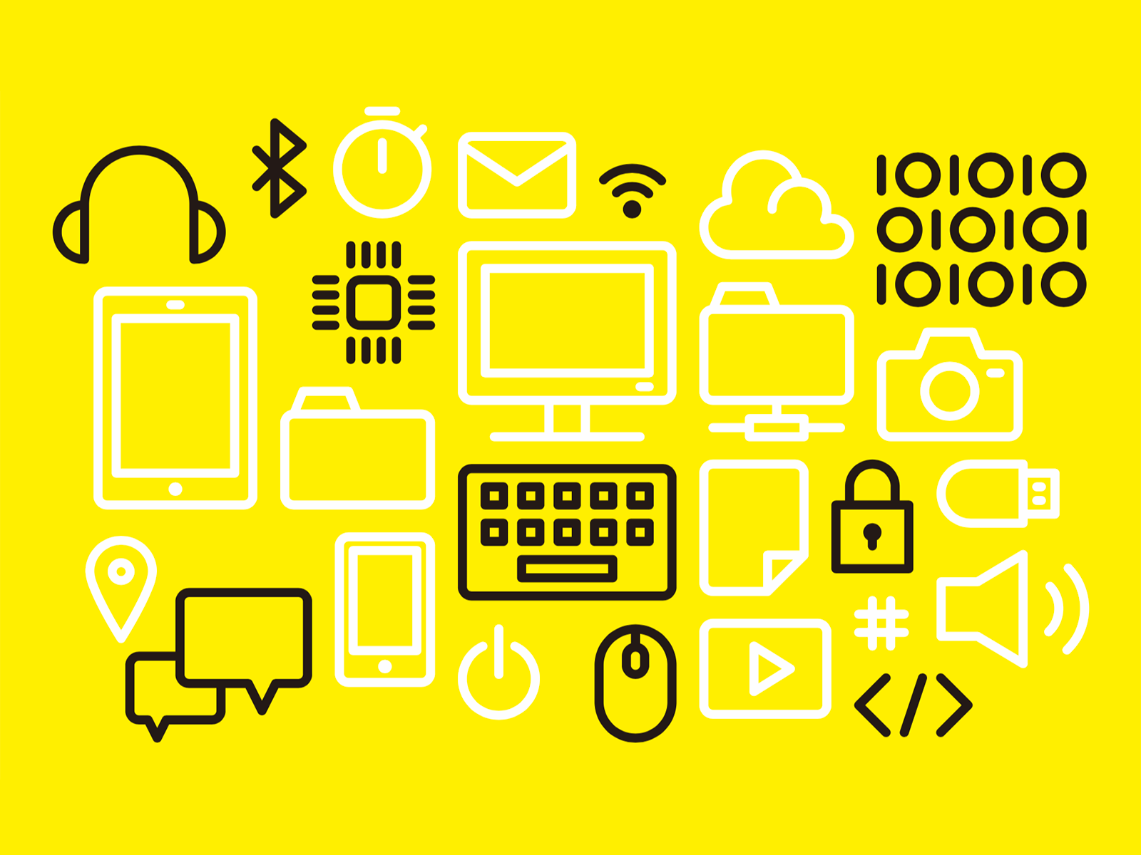 Computing Icons by DUCK BAEK on Dribbble