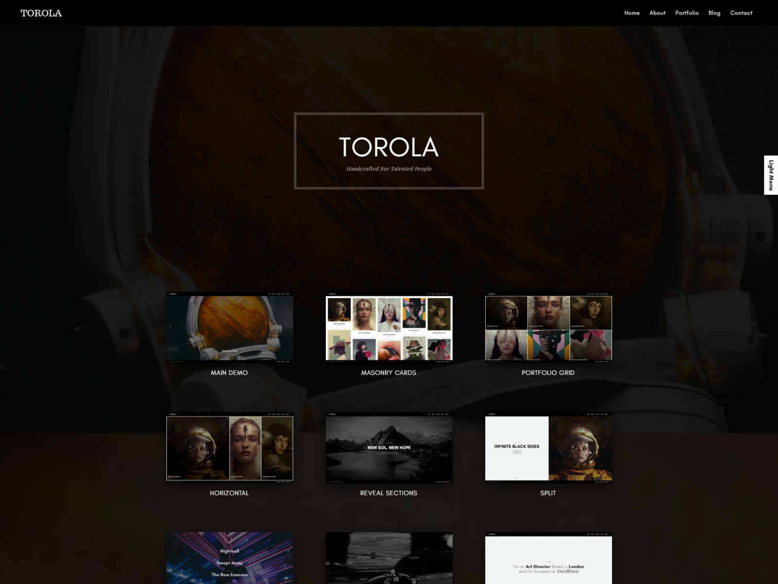 Torola - Creative Photography Wordpress Theme by FastWP Themes on Dribbble