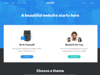 Homepage selection by Sal for Weebly on Dribbble