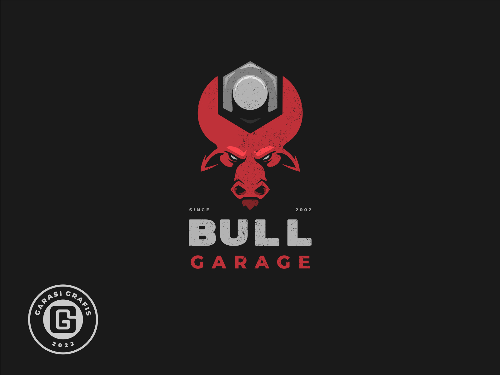 Bull Garage logo concept by Garasigrafis on Dribbble