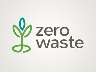 Zero Waste Updated Logo by Emily K. Moore on Dribbble