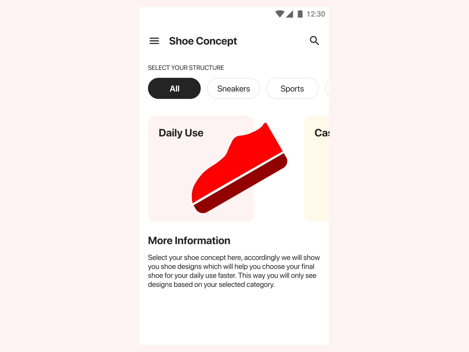 Shoe App by Rohan Kulkarni on Dribbble