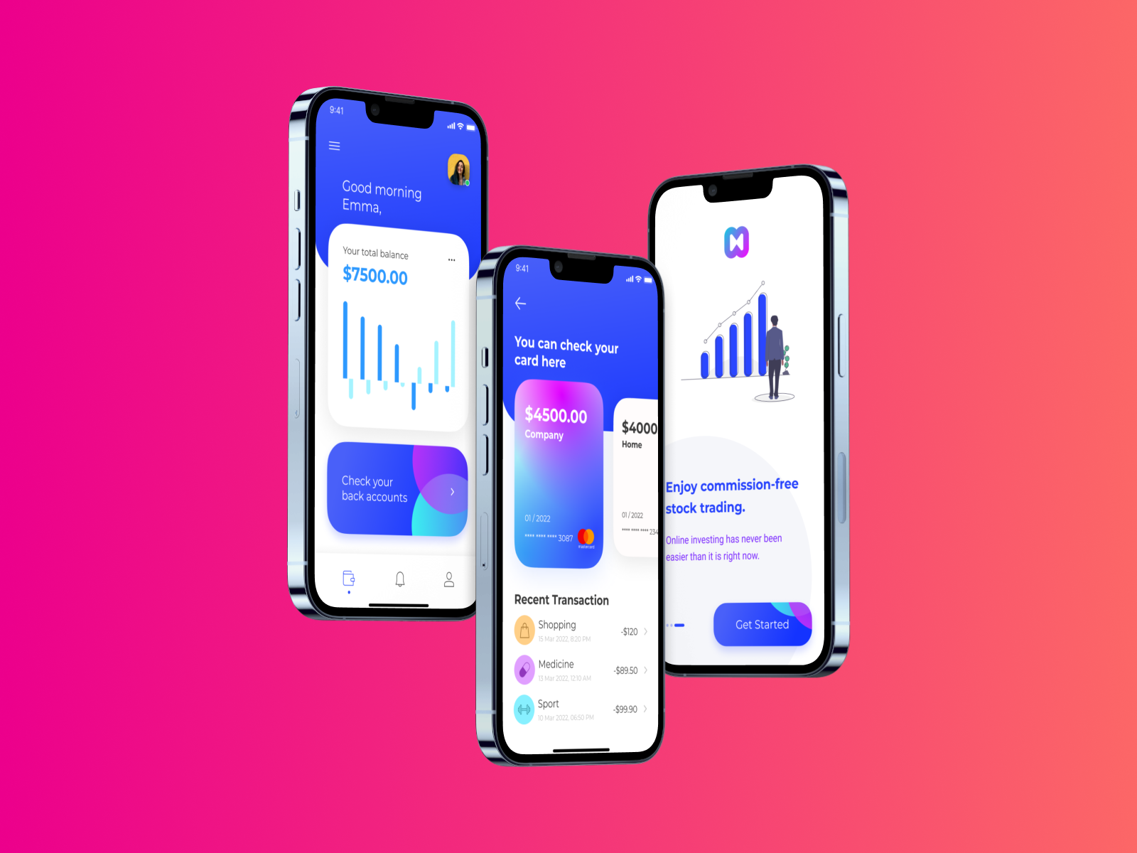 Money Application by Niraj Kumar on Dribbble