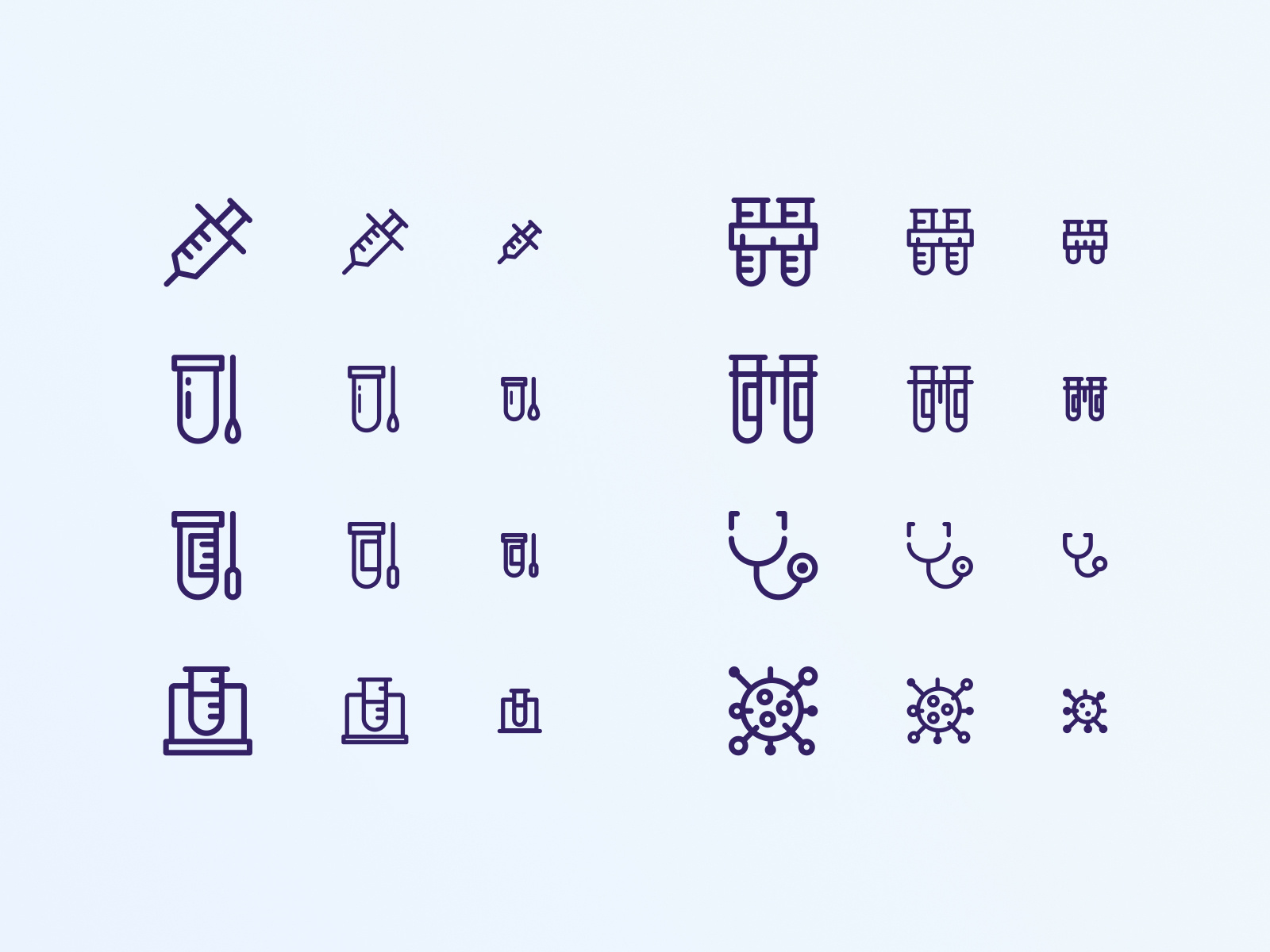 Health Icons by Ryan Young on Dribbble