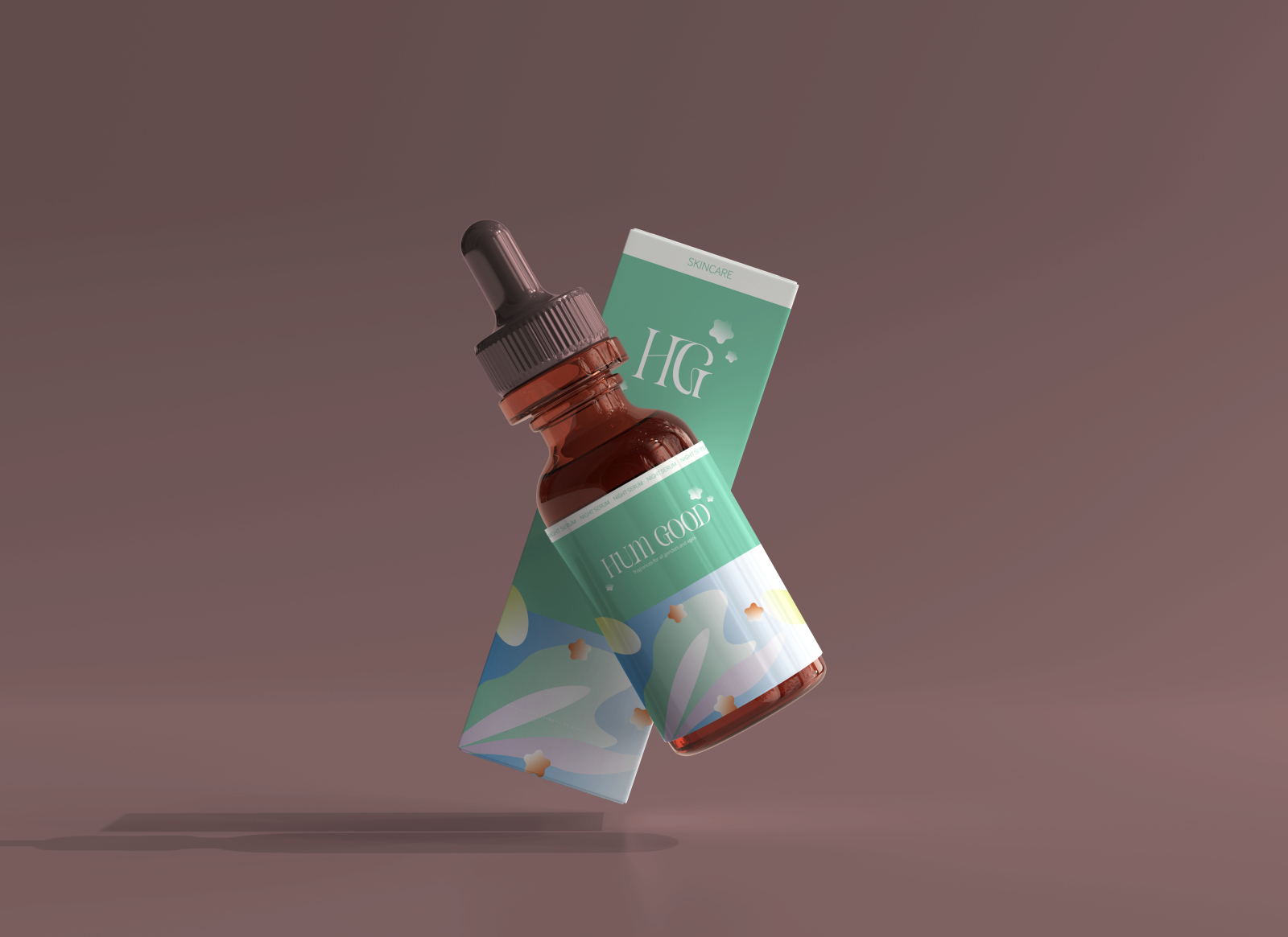 Logo, brand and packaging design - HUM GOOD by Katarina Šubic on Dribbble