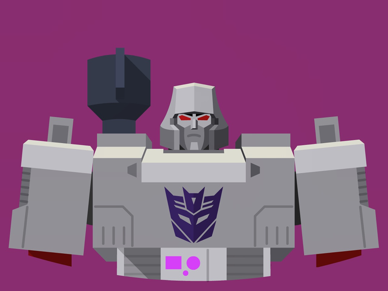 Megatron by Yoolk on Dribbble