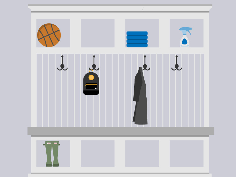 Mudroom by Grant Fisher on Dribbble