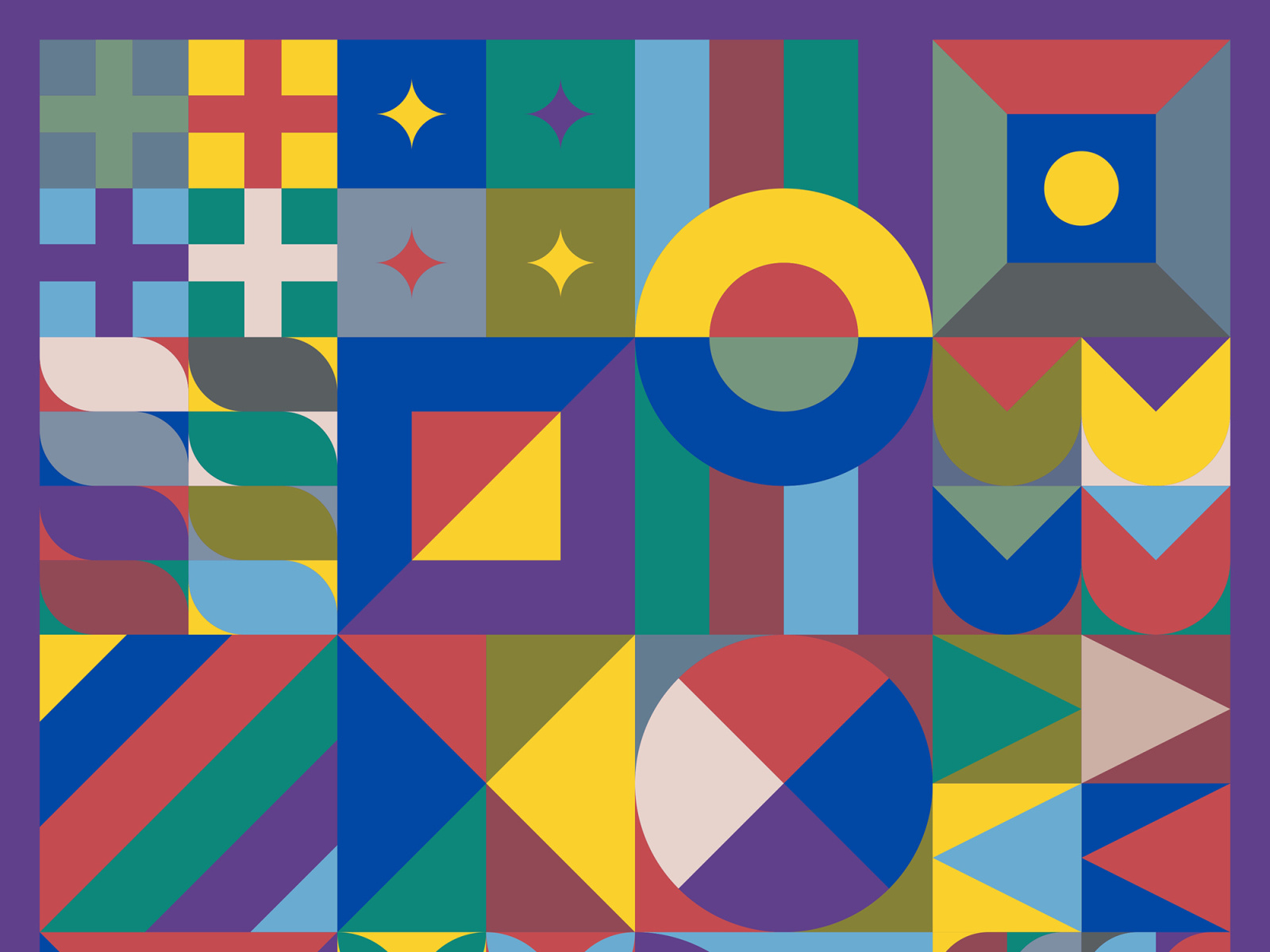 Geometric art 009 by SK_Design Studio on Dribbble