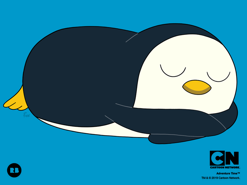 Sleepy Gunter the Penguin! by Charley Fox on Dribbble