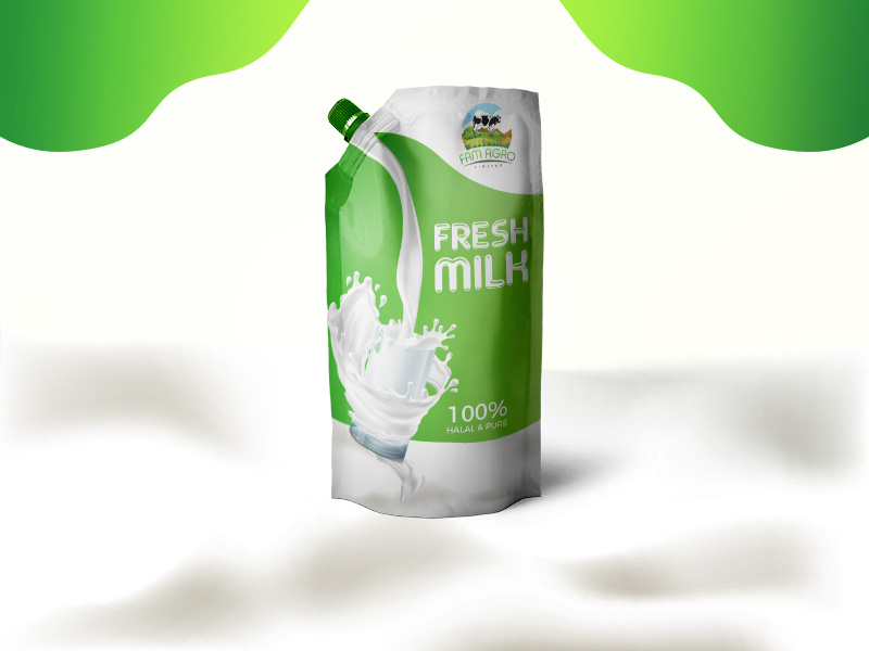 Liquid Milk Pack Level Design by Mohammad Badrudduza on Dribbble