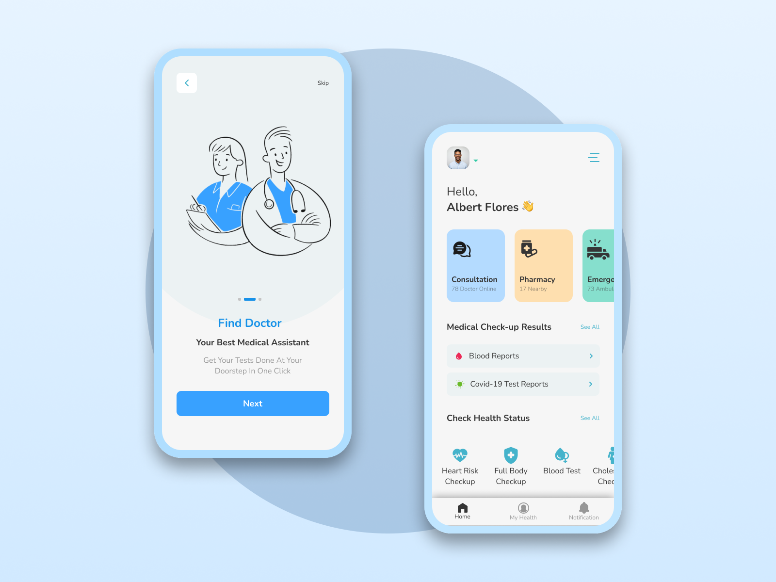 Find Doctor App by Diya Khadka on Dribbble
