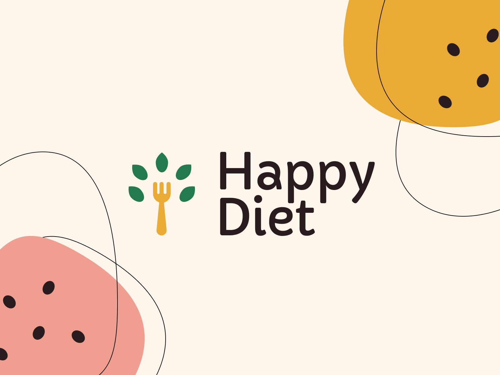 Happy Diet Logotype by Chris Kardas on Dribbble