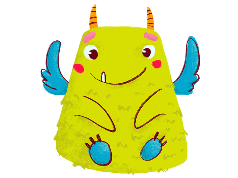 Green Monster by anpo_studio on Dribbble