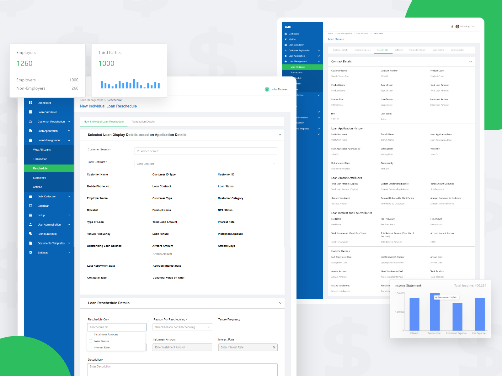 Loan Management System - NBFC Loan Management Solution by WebMob Technologies on Dribbble