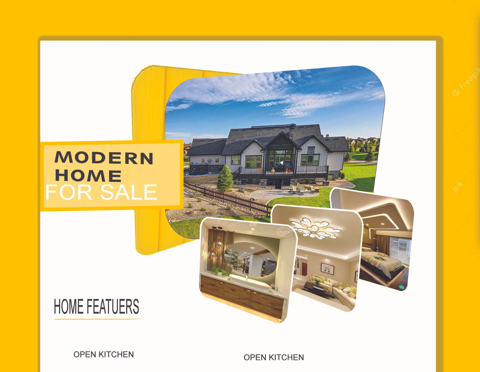 HOME POSTER by MAHAK ANAM on Dribbble