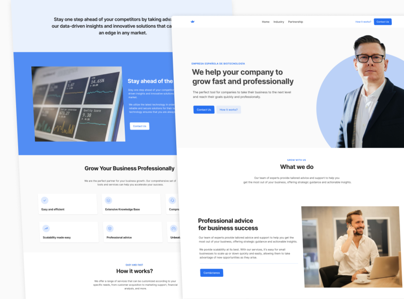 Business Company Website Design by Giuliana | UX UI | Web Designer ...